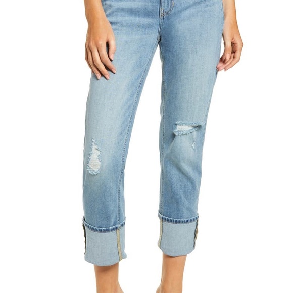 Rachel Parcell | Jeans | Rachel Parcell High Rise Girlfriend Jeans 26 ...